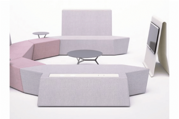 Hexagon Workstations in Dubai | Modern Office Furniture by Studio WB